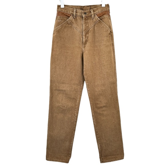 Vintage | Pants & Jumpsuits | Vintage Roper Made In Usa Brown Leather ...